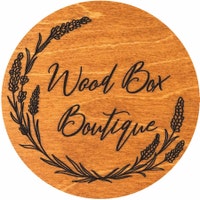 Wedding Guest Box With 6 Dividers, Personalized Engraved Wood Box ...