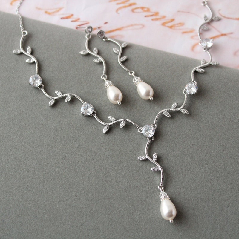 Wedding Jewelry Set - Etsy