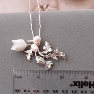 Scottish Thistle Bridal Hair Pin Set Wedding Hair Pins Bridal Hair ...
