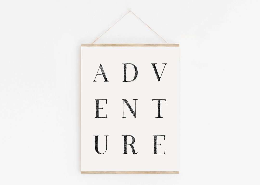 Adventure Print | Kids Printables | Kids Prints | Boho Kids Print ...