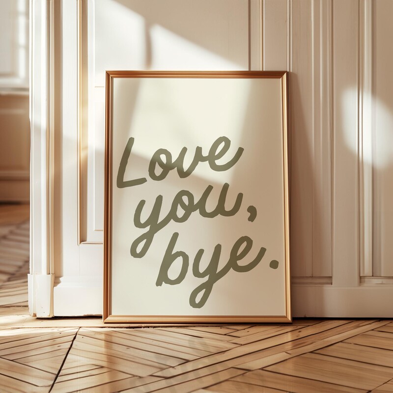 Olive You Sign - Etsy
