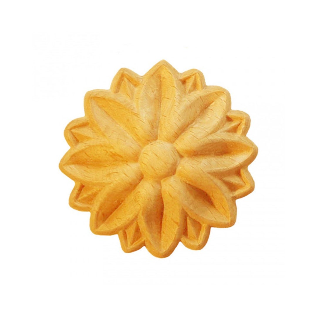 Round RR3 Rosettes Made of Wood: 65 Mm X 65 Mm X 17 Mm Ep L - Etsy