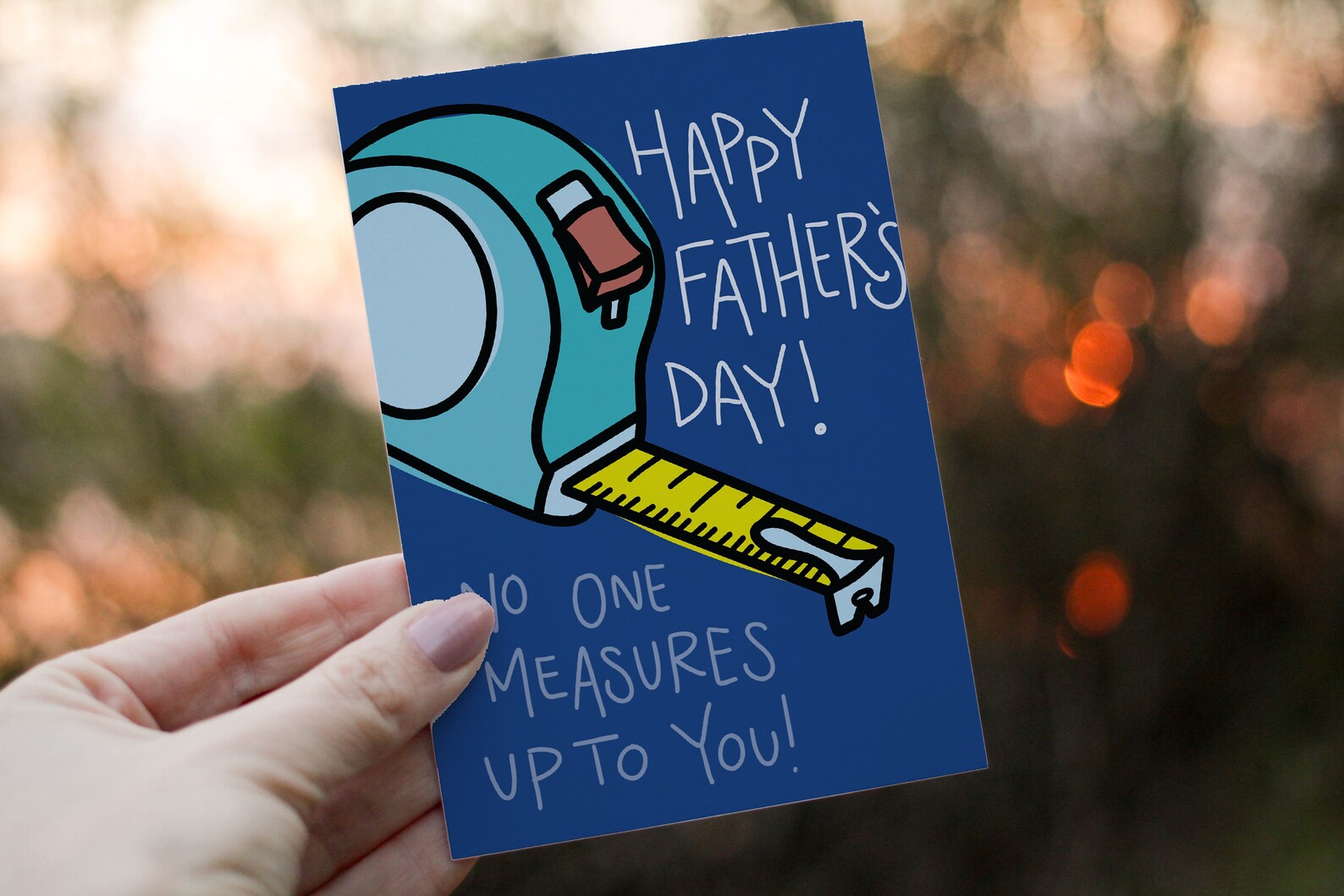 Print at Home No One Measures up to You Measuring Tape Father's Day Dad ...