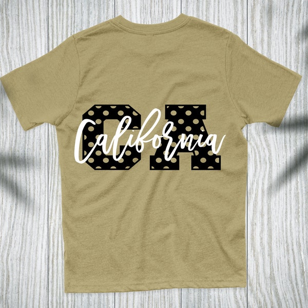 California T Shirt - Etsy