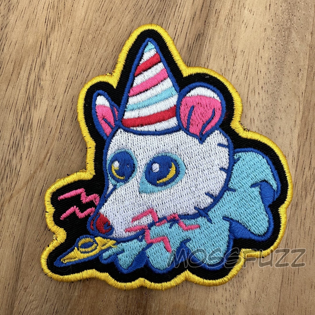 Party Possum Patch (sew On) - Etsy