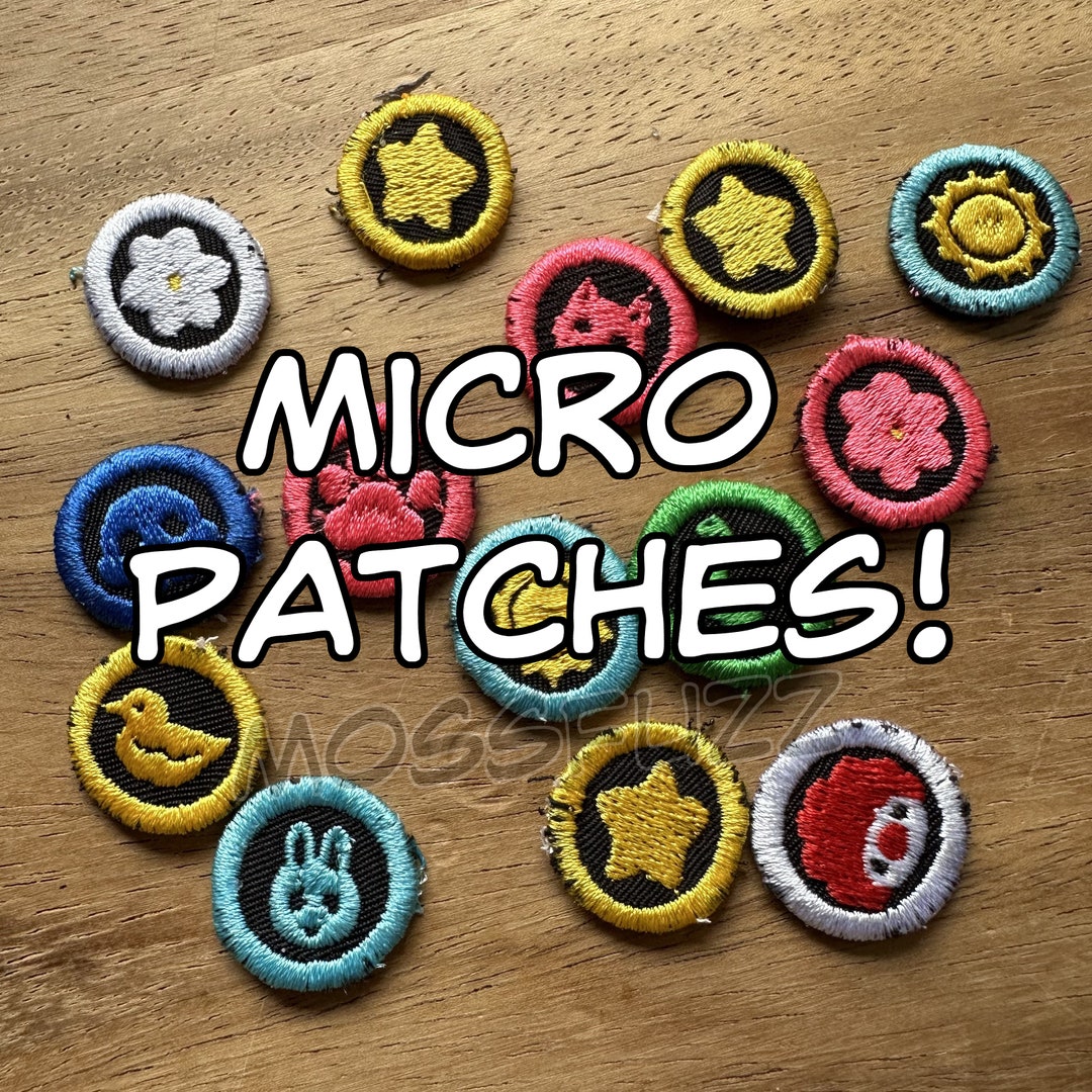 Micro Patches (sew On) - Etsy