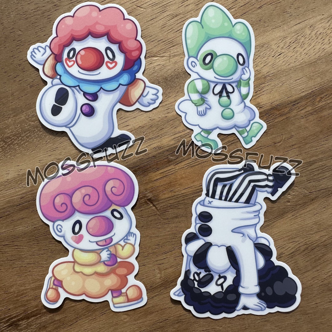 Soft Circus Vinyl Stickers - Etsy