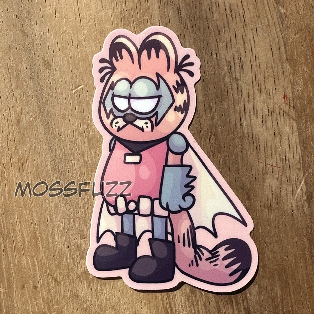 Garf-rob Vinyl Sticker - Etsy