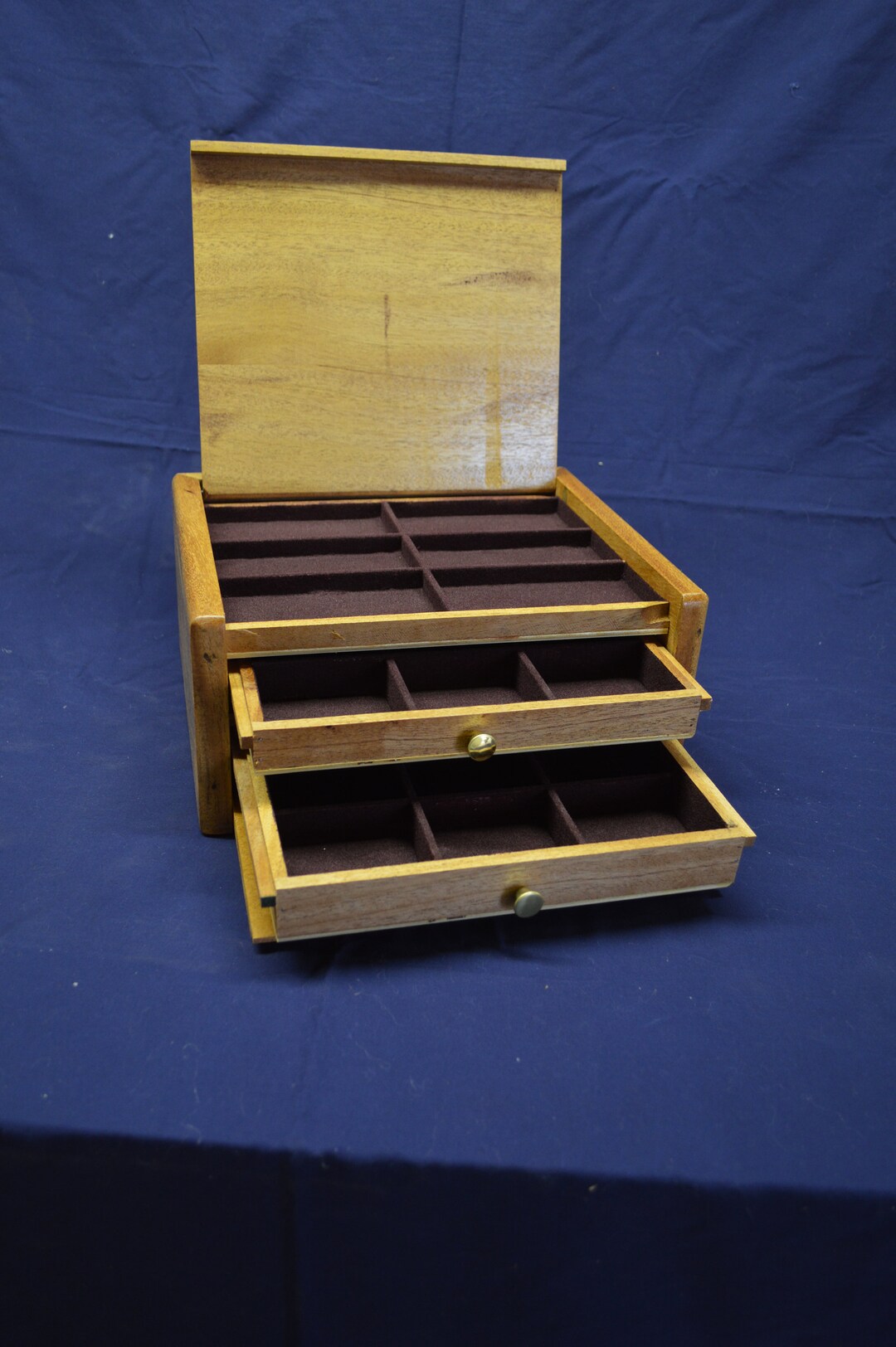 Handcrafted Mahogany Jewelry Box - Etsy