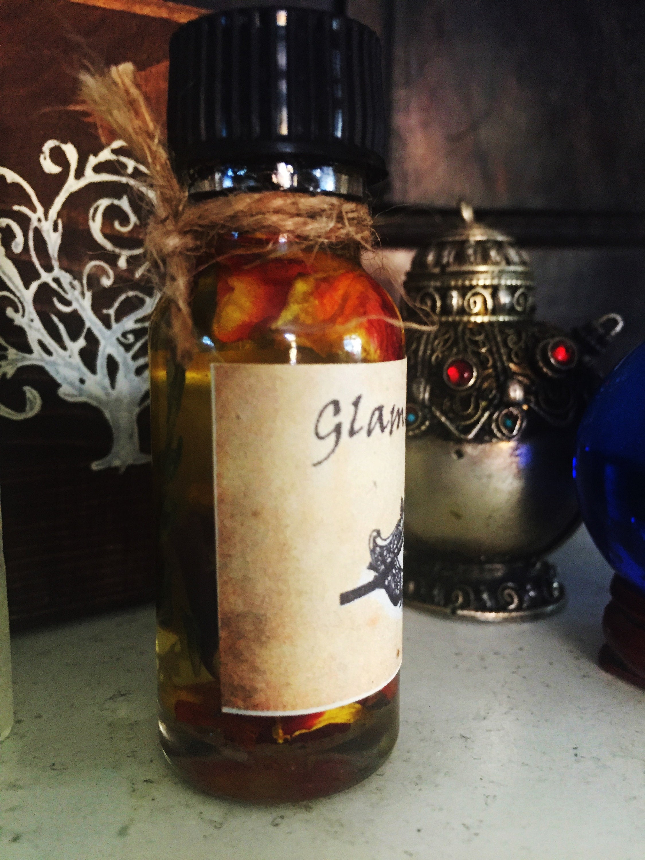 Glamour Spell Oil,witchcraft,wicca - Etsy