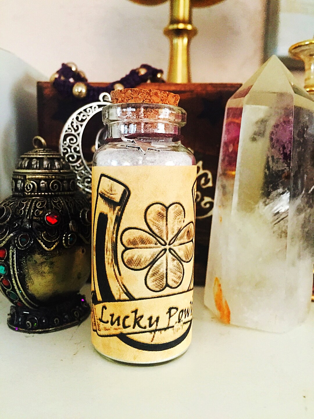 Lucky Powder: Wiccan Hoodoo Conjure Curio - Etsy
