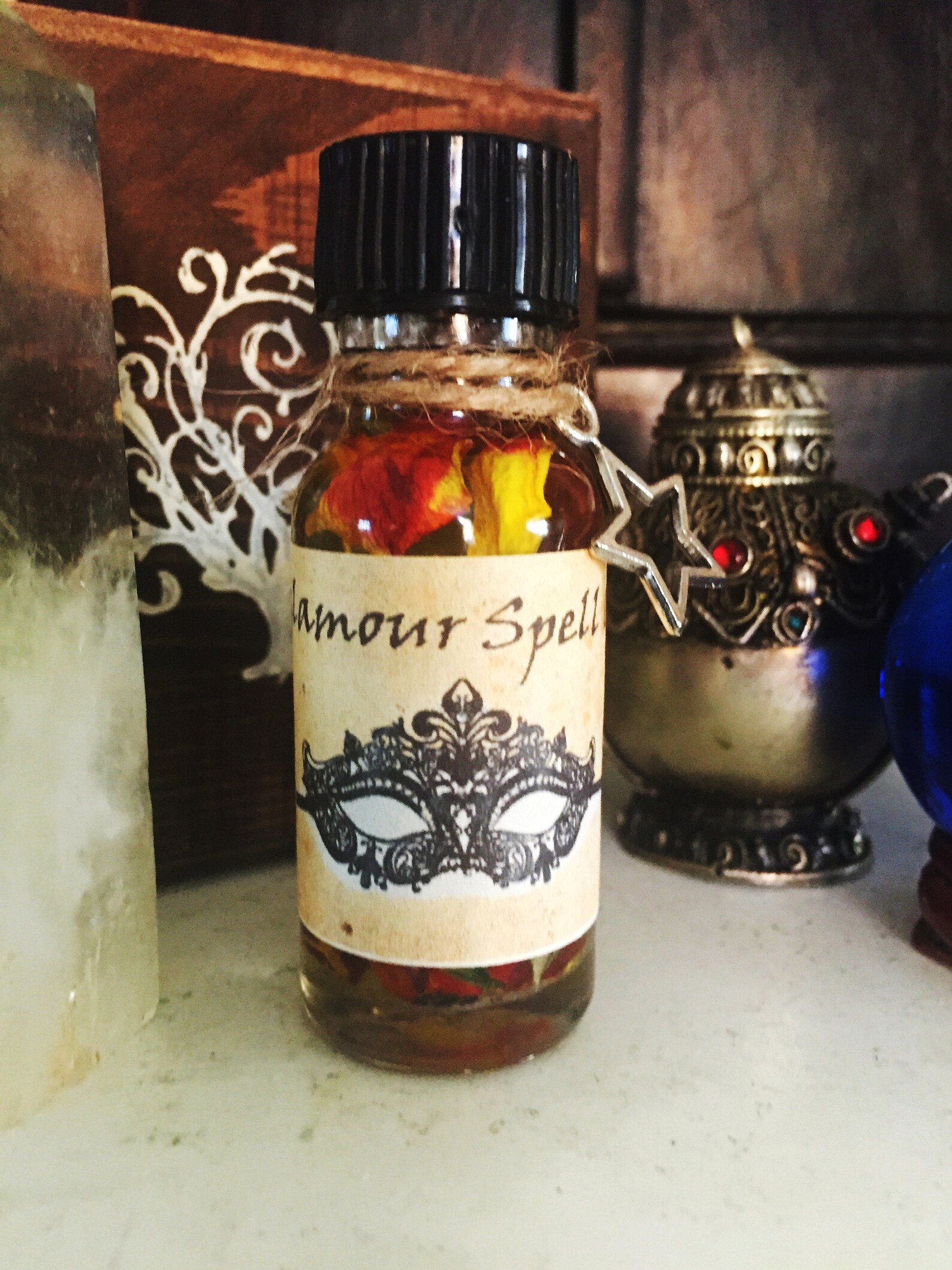 Glamour Spell Oil,witchcraft,wicca - Etsy