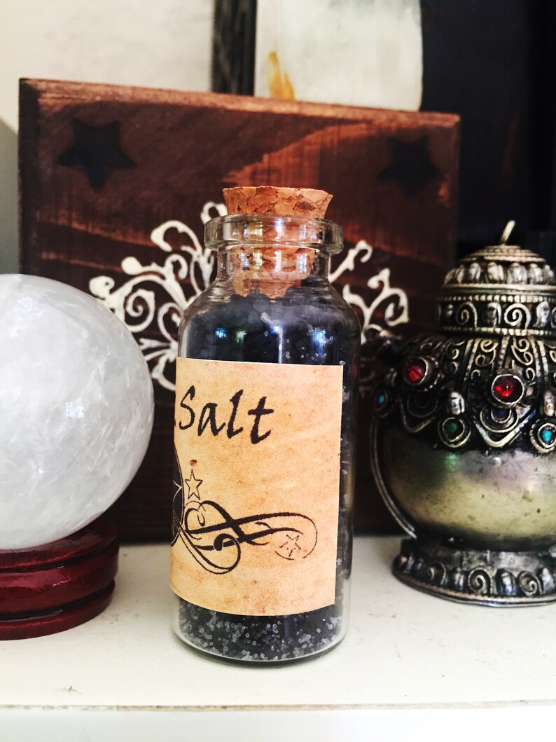 Witches Black SaltHoodooWitchcraft Wicca | Etsy