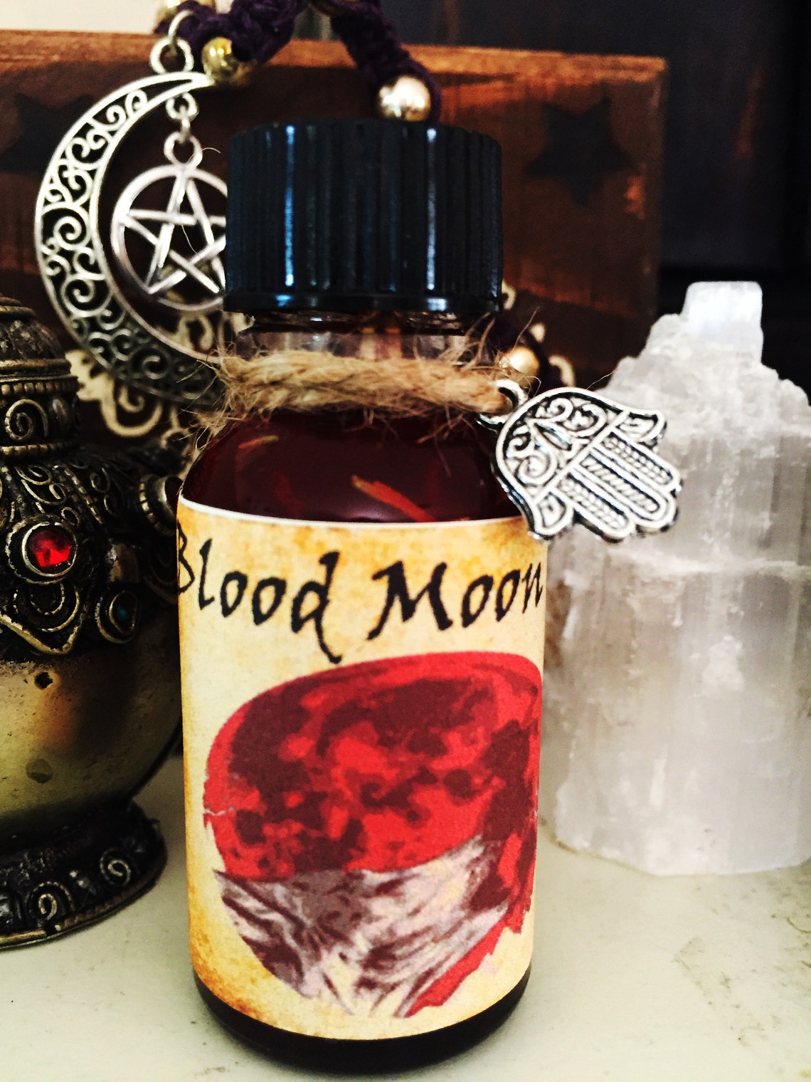 Blood Moon Oil,wicca,witchcraft - Etsy
