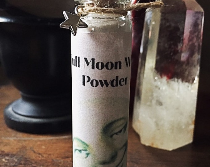 Full Moon Wish Powder,witchcraft,wicca - Etsy