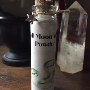 Full Moon Wish Powder,witchcraft,wicca - Etsy