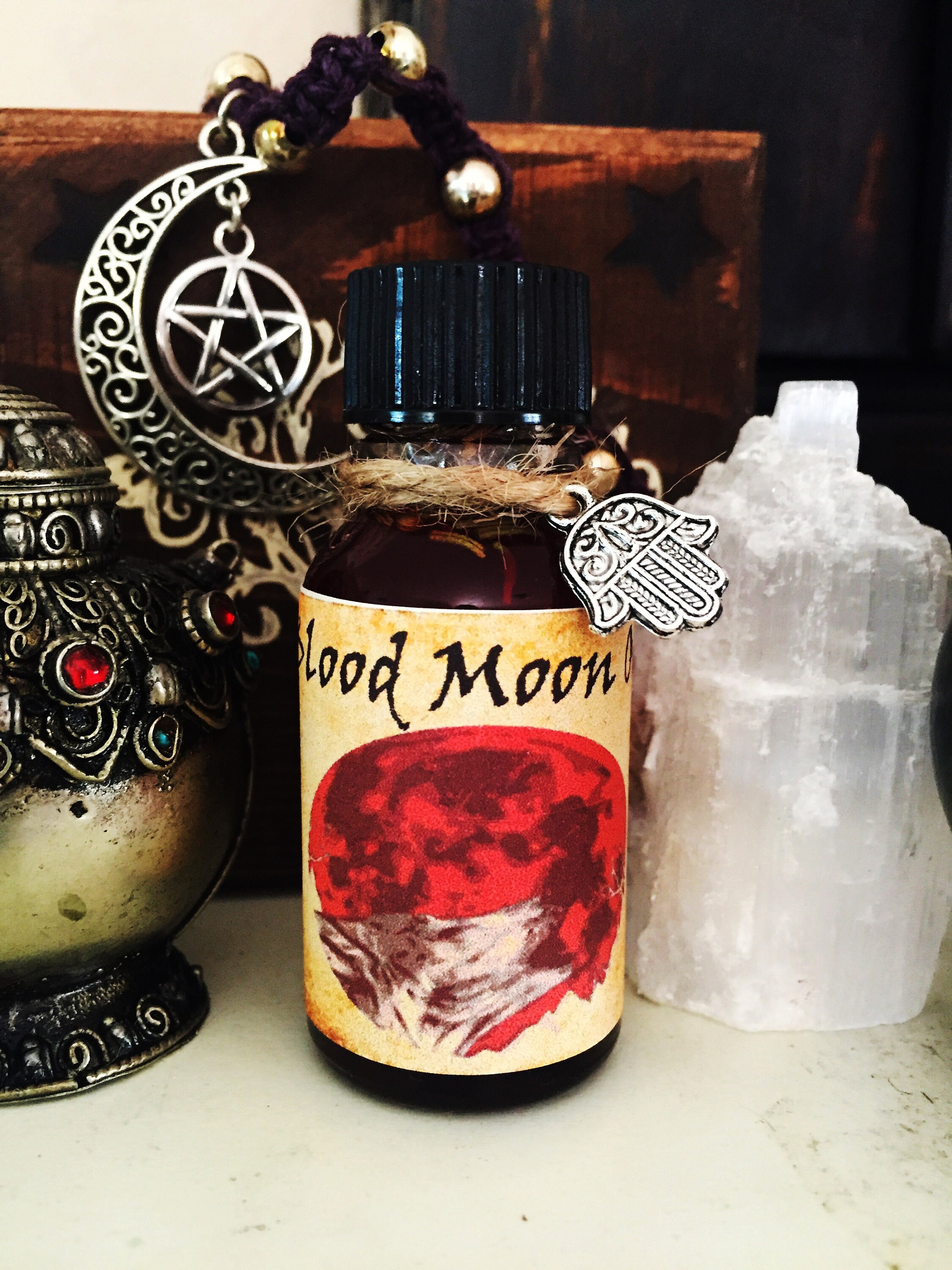 Blood Moon Oil,wicca,witchcraft - Etsy