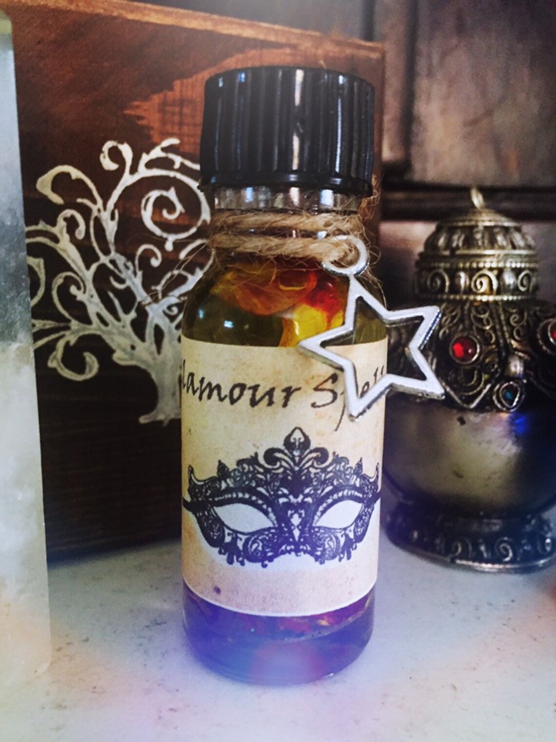 Glamour Spell Oil,witchcraft,wicca - Etsy