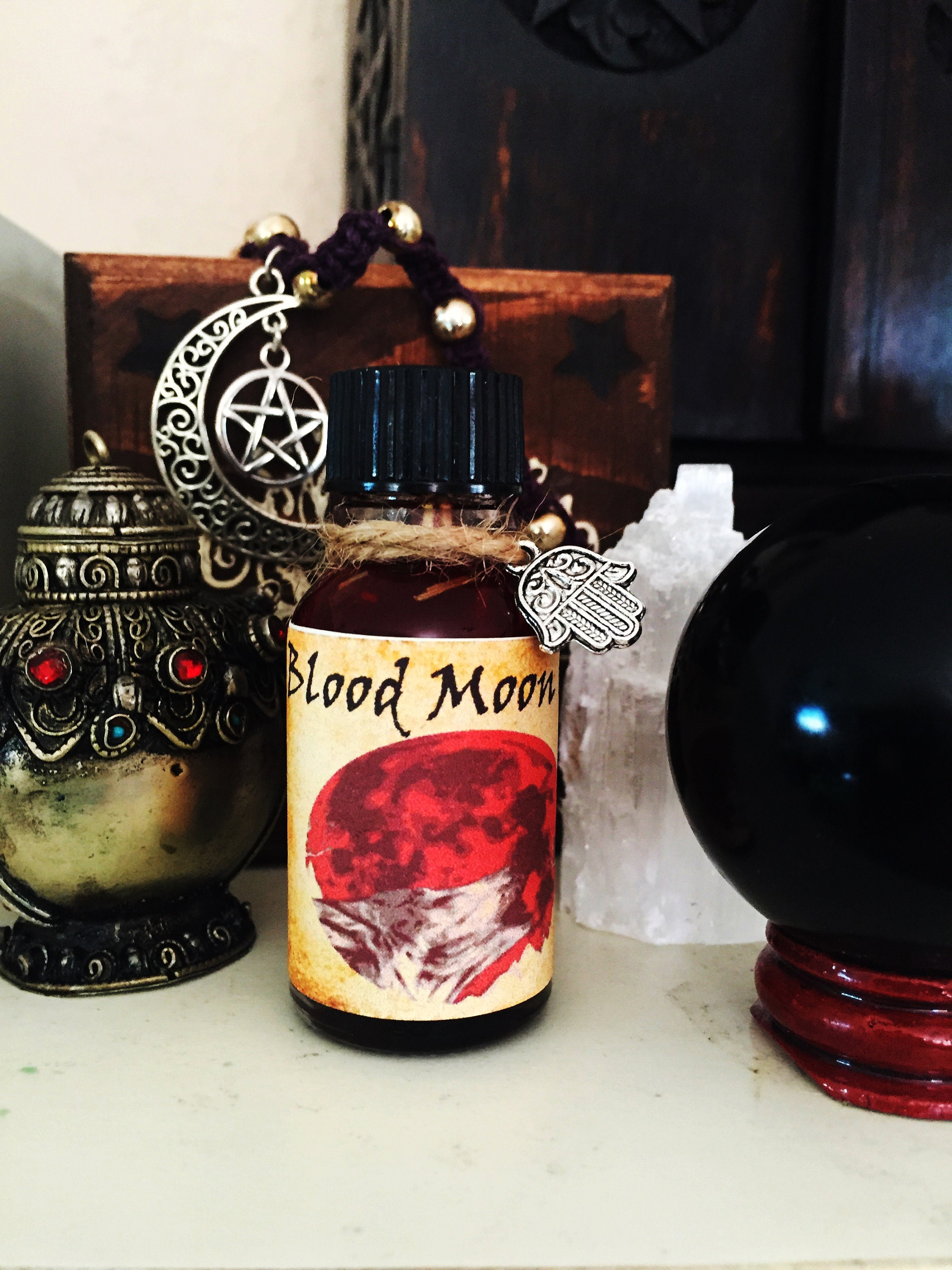 Blood Moon Oil,wicca,witchcraft - Etsy
