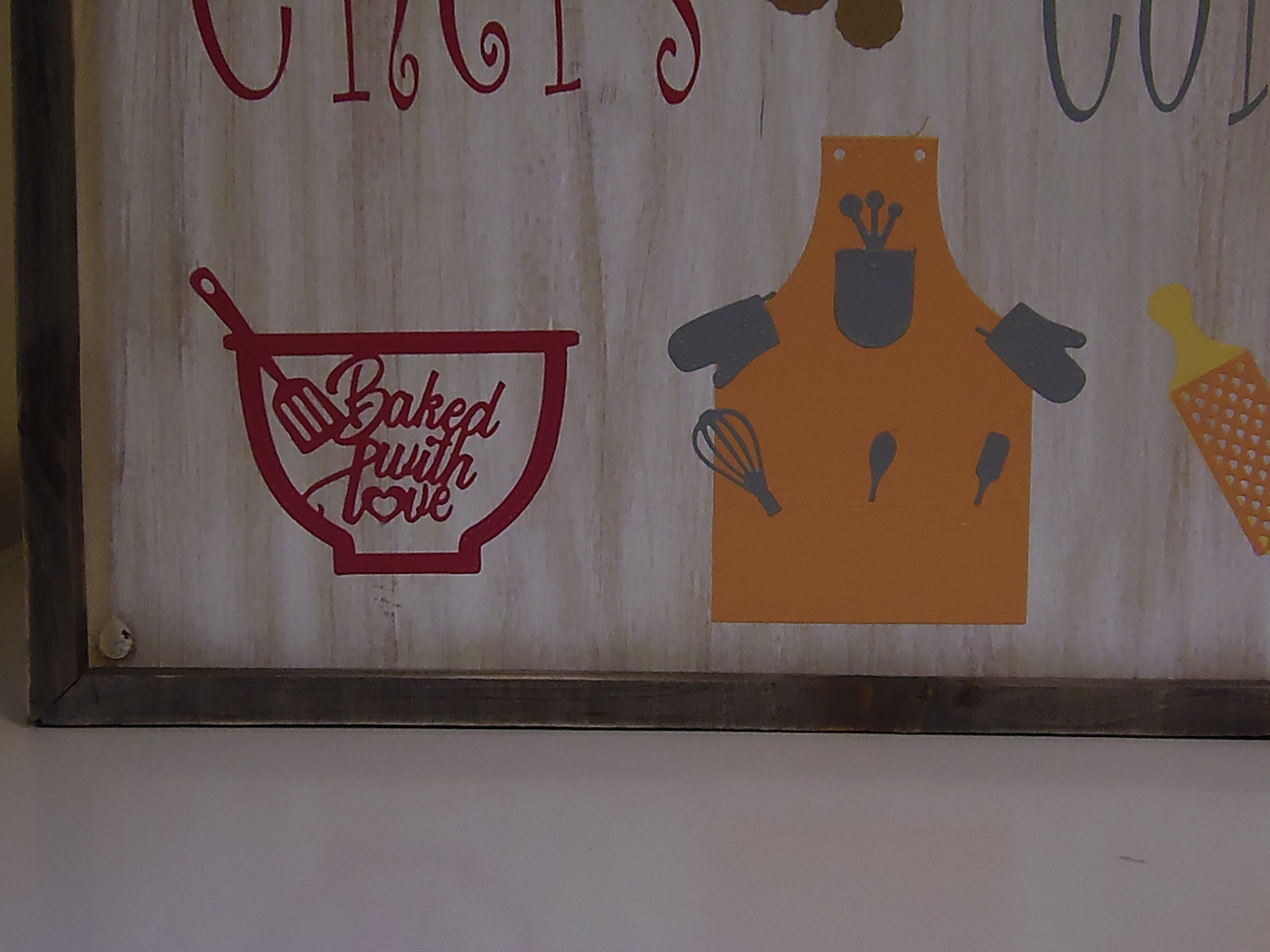 Wood Kitchen Wall Sign Chef's Corner - Etsy.de