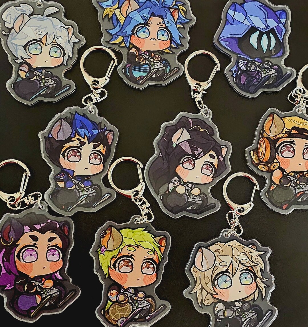 Valorant Valorat Keychain Charms - Etsy