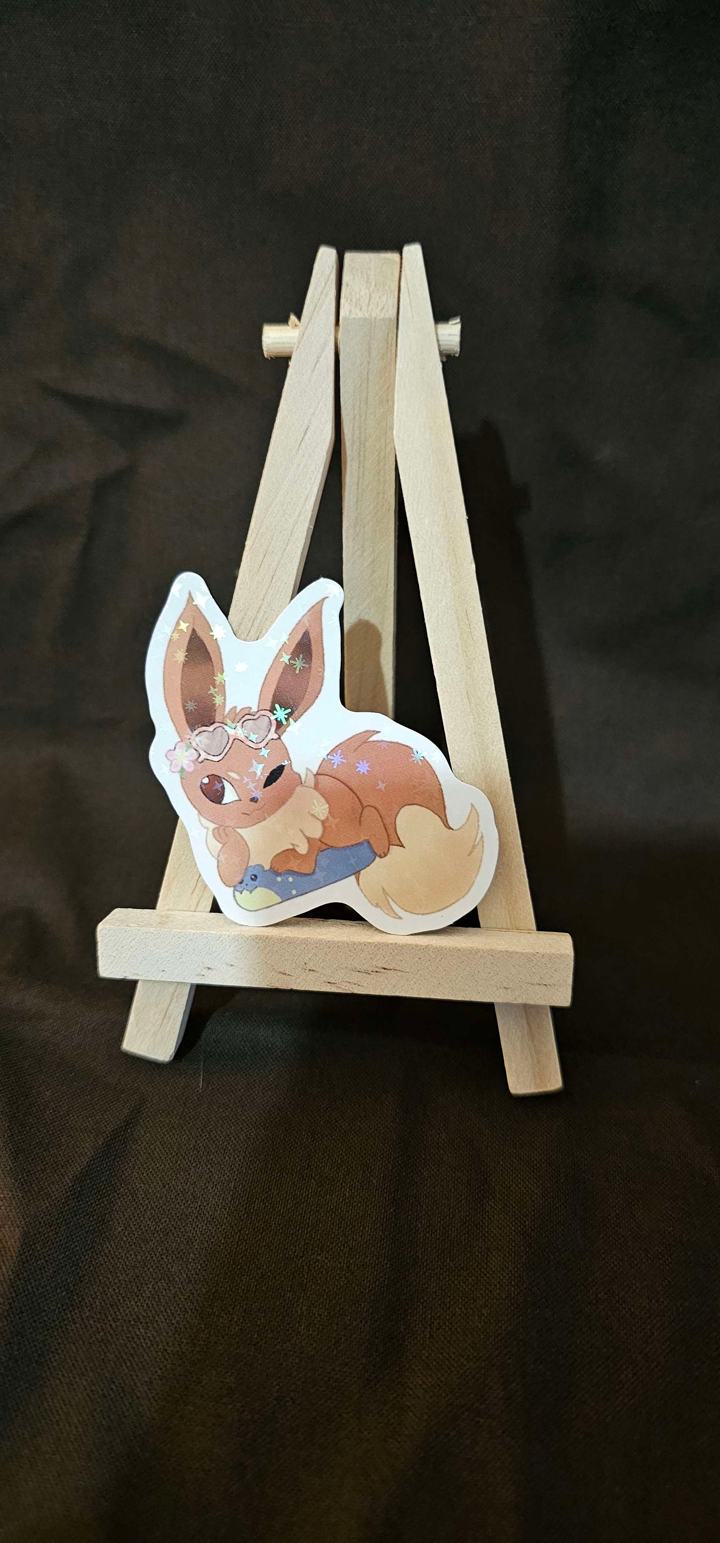 Summer Eevee Sticker - Etsy