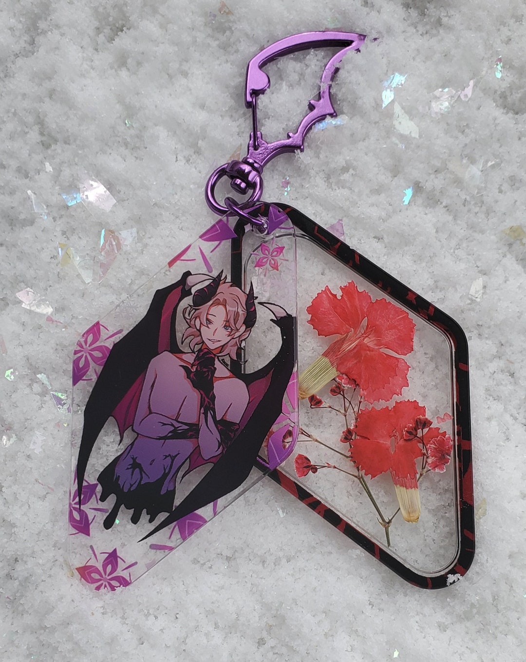 Dragon Albedo Dried Flower Charm **LAST CHANCE** - Etsy