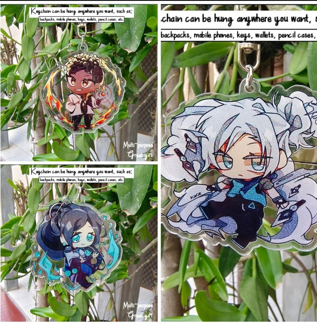 Valorant Keychain Charms - Etsy