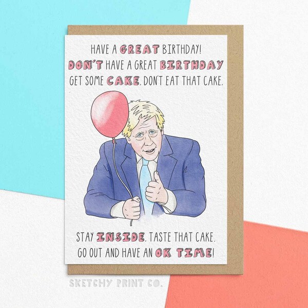 Boris Birthday - Etsy