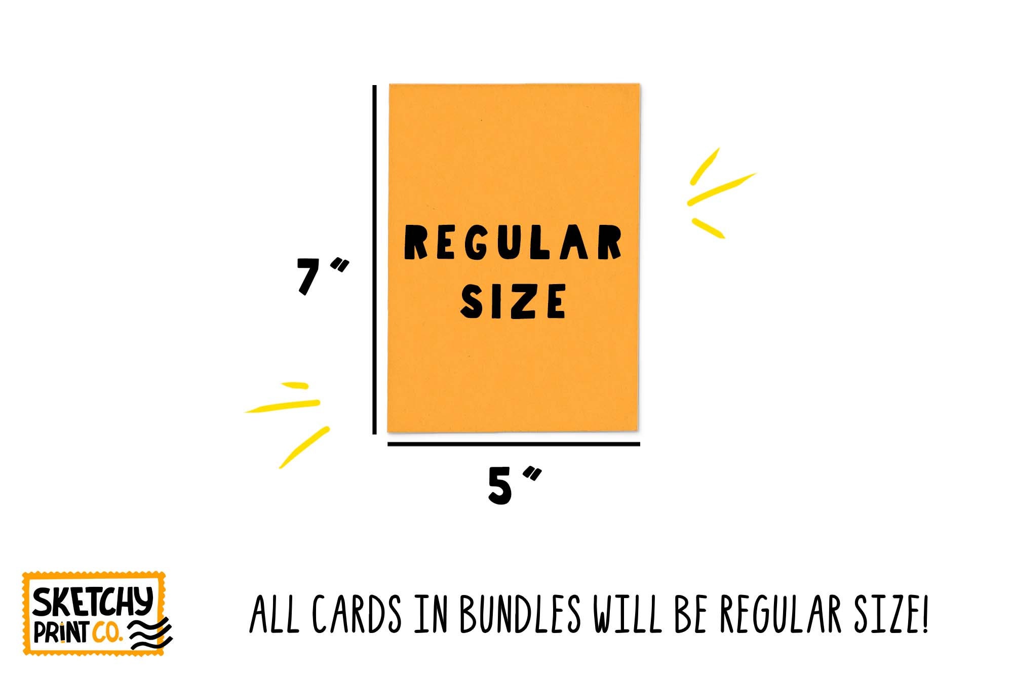 Card Bundle Multipack | Choose Any 5 Cards | Mix & Match | Sketchy ...