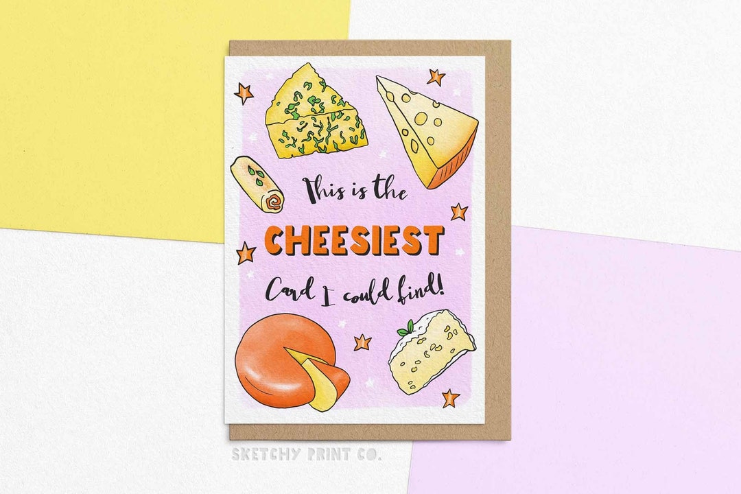 Funny Birthday Card for Friend | Cheesy Card for Any Occasion | Happy ...