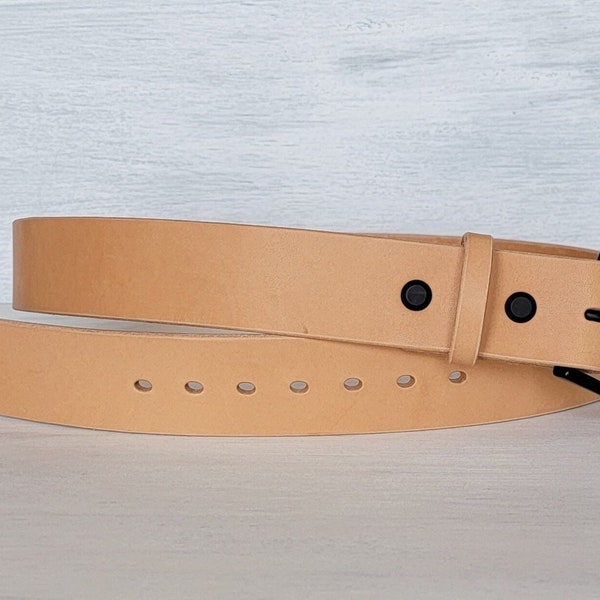 Natural Leather Belt - Etsy