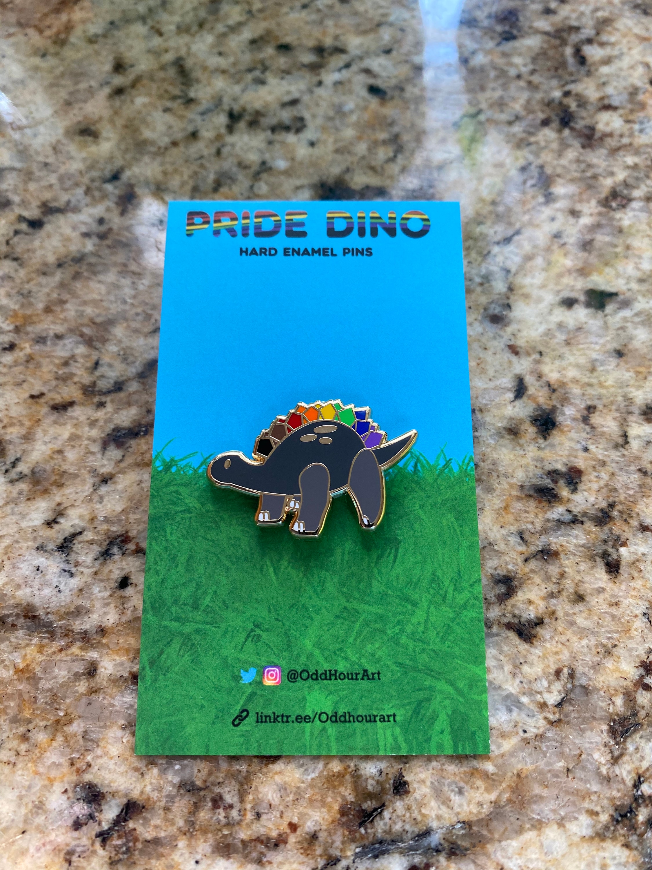 Pride Dino Hard Enamel Pins Collection 3 Dinosaur - Etsy