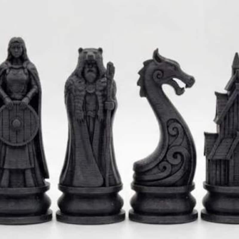 Dragon Themed Chess Board - Etsy