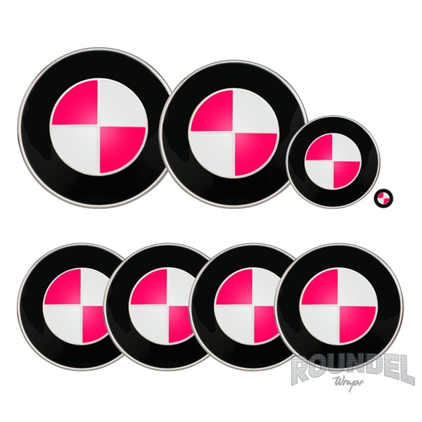 Fluorescent Pink Car Decals - Etsy