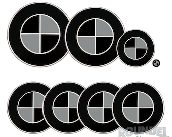 Bmw Black Roundel - Etsy