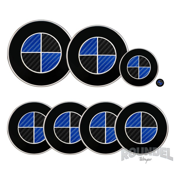 Carbon Bmw Emblems - Etsy