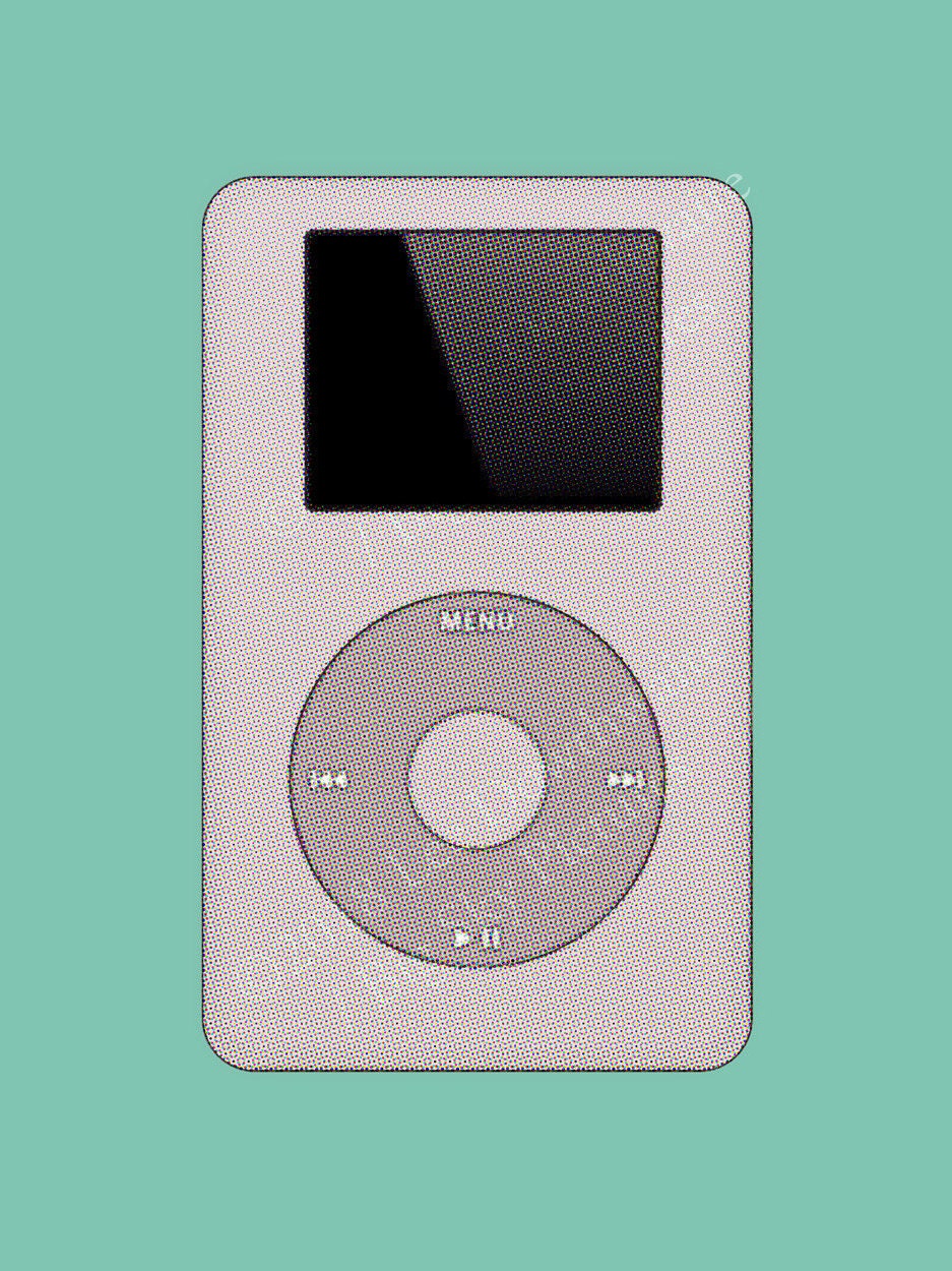 Ipod Classic Printable Retro Poster, Pop Art Print, Wall Art, Wall ...