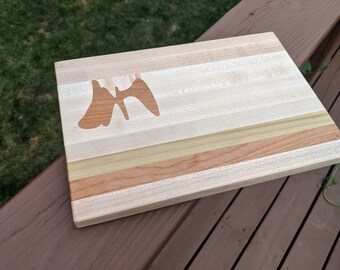 Inlay cutting board | Etsy