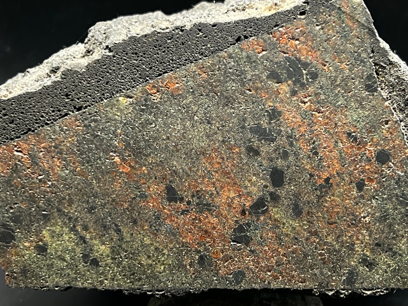 Eclogite Xenolith (olivine, Peridot & Volcanic Garnet) - Etsy