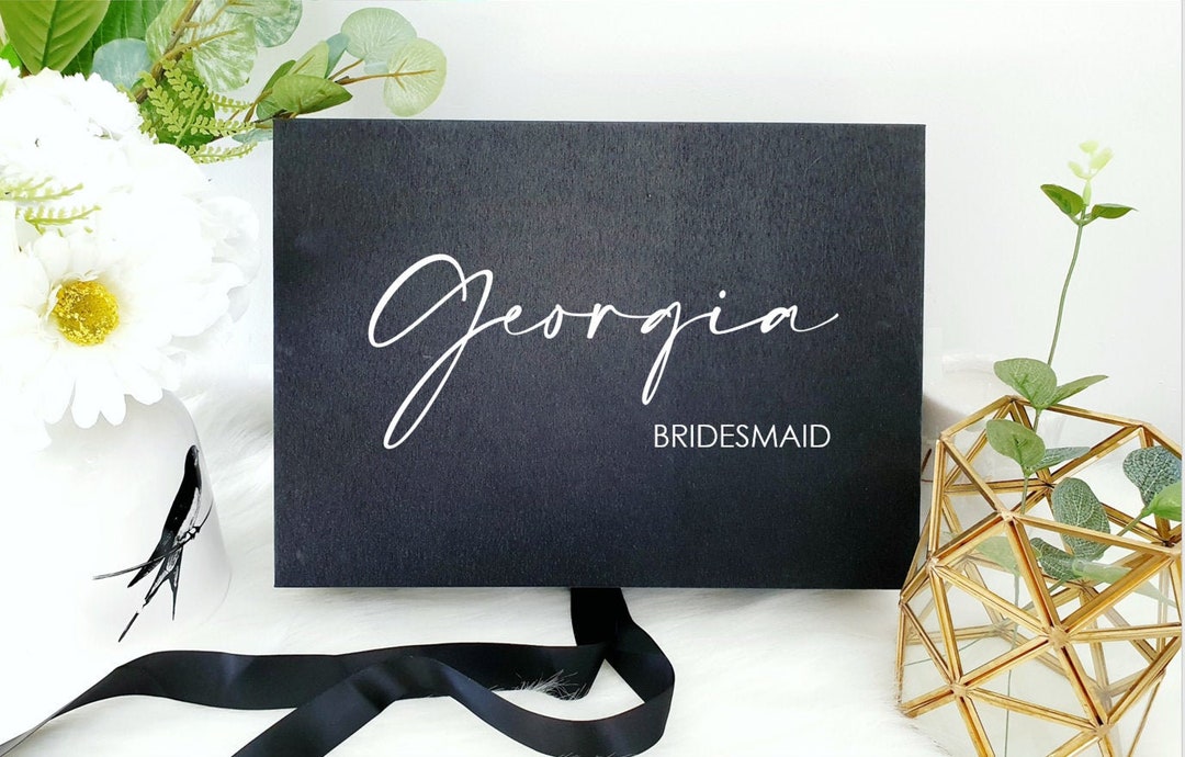 Custom Gift Box Decals / Name Labels / Personalised Labels / - Etsy
