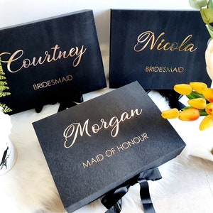 Custom Gift Box Decals / Name Labels / Personalised Labels / - Etsy