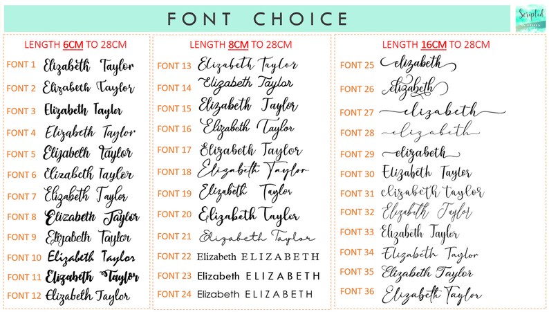 Custom Foil Decal | Table Seating Number Vinyl Decal | Quote Print ...