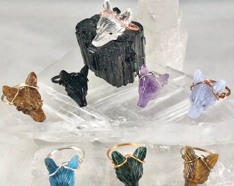 Wire Wrapped Wolf - Etsy