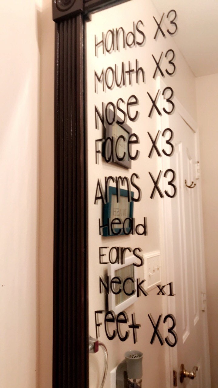 Wudu Decals Made to Order Colors Can Be Customized - Etsy