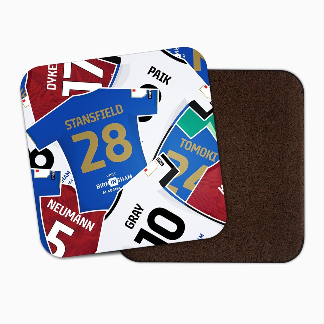 Birmingham / 2025-26 Squad Coaster - Etsy