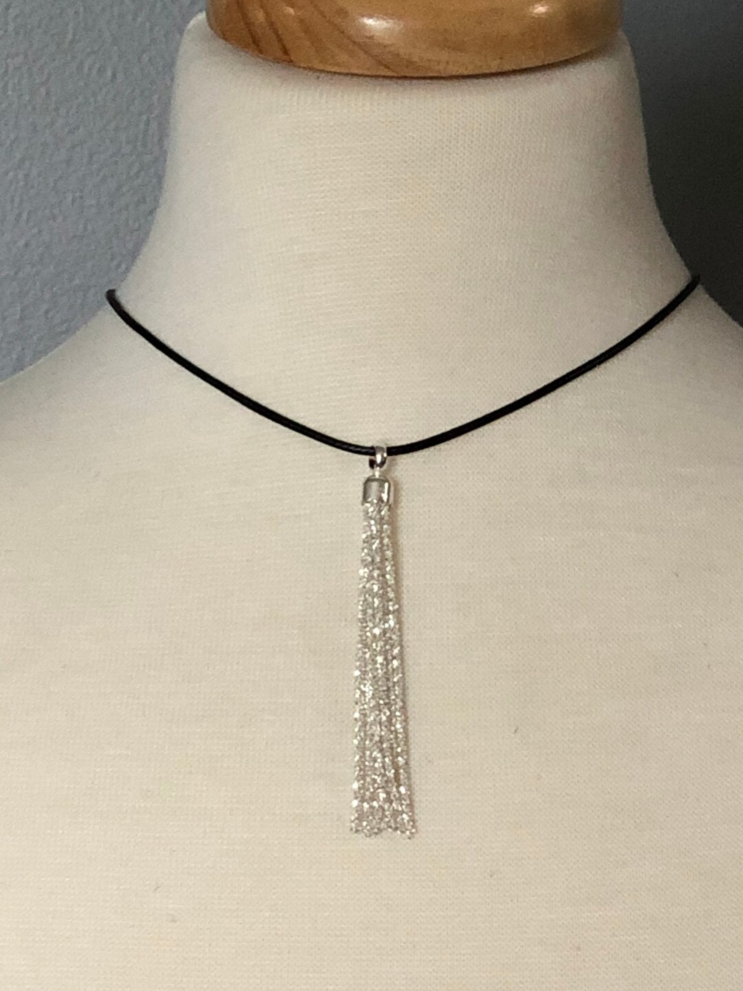 Sterling Silver Long Flogger Charm Necklace for Bdsm Submissive on P/U ...