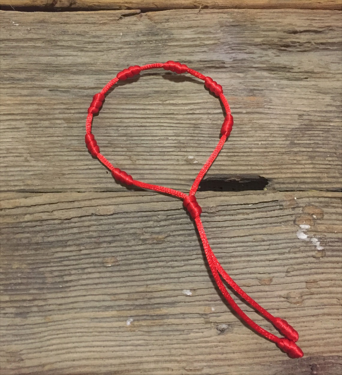 Bracelet rouge 7 noeuds bracelet rouge 7 noeuds bracelet | Etsy