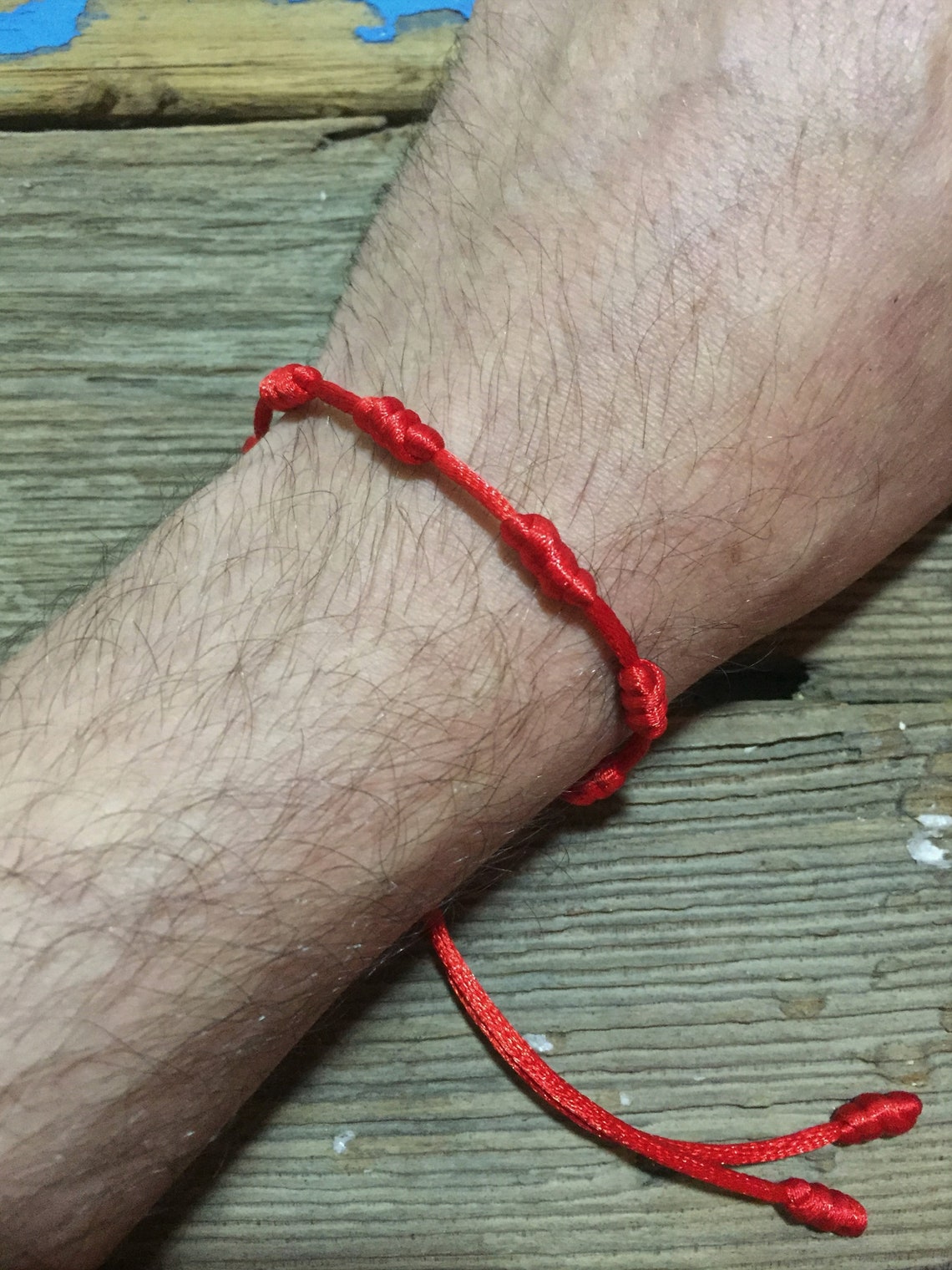 Bracelet rouge 7 noeuds bracelet rouge 7 noeuds bracelet - Etsy France