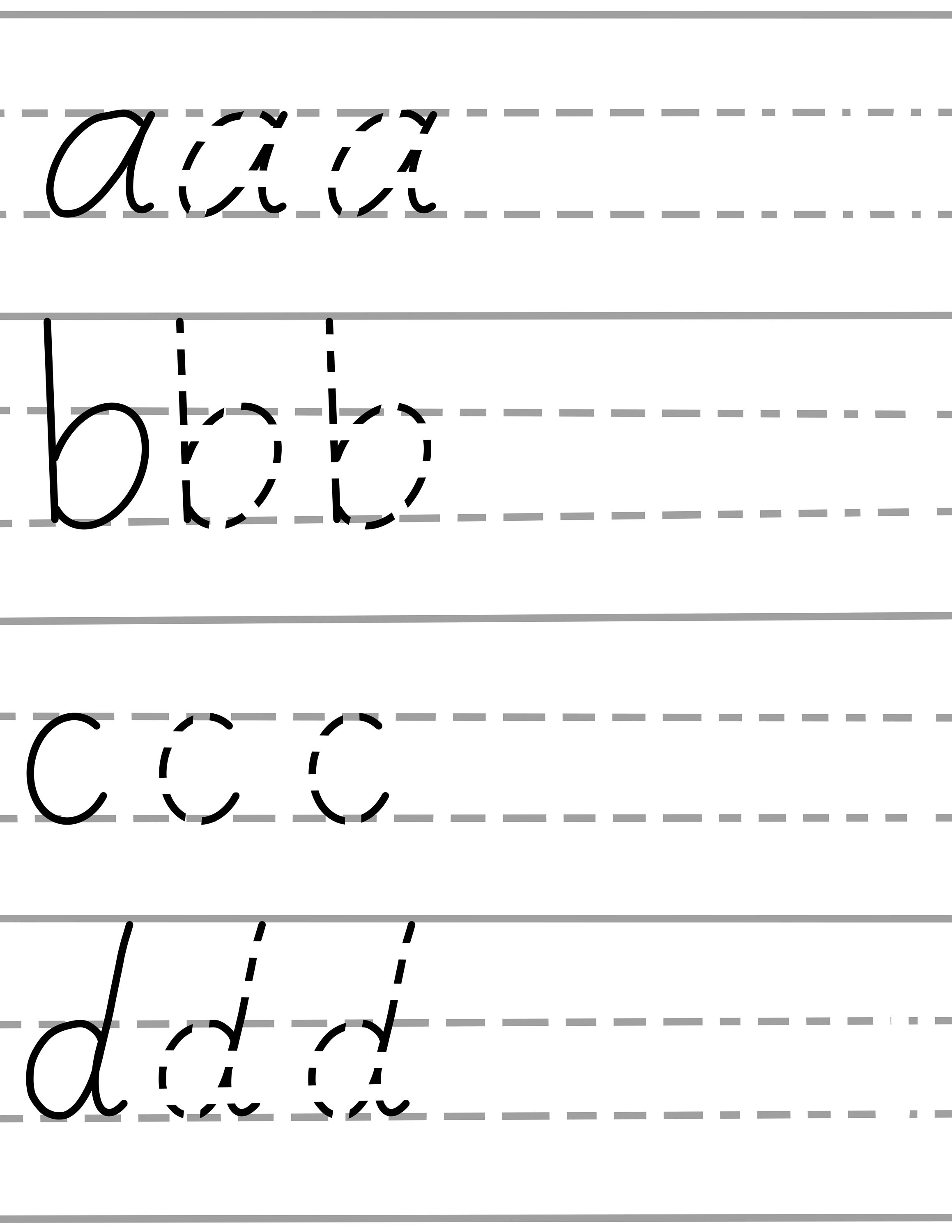 Lowercase Alphabet Practice - Digital Download - Etsy